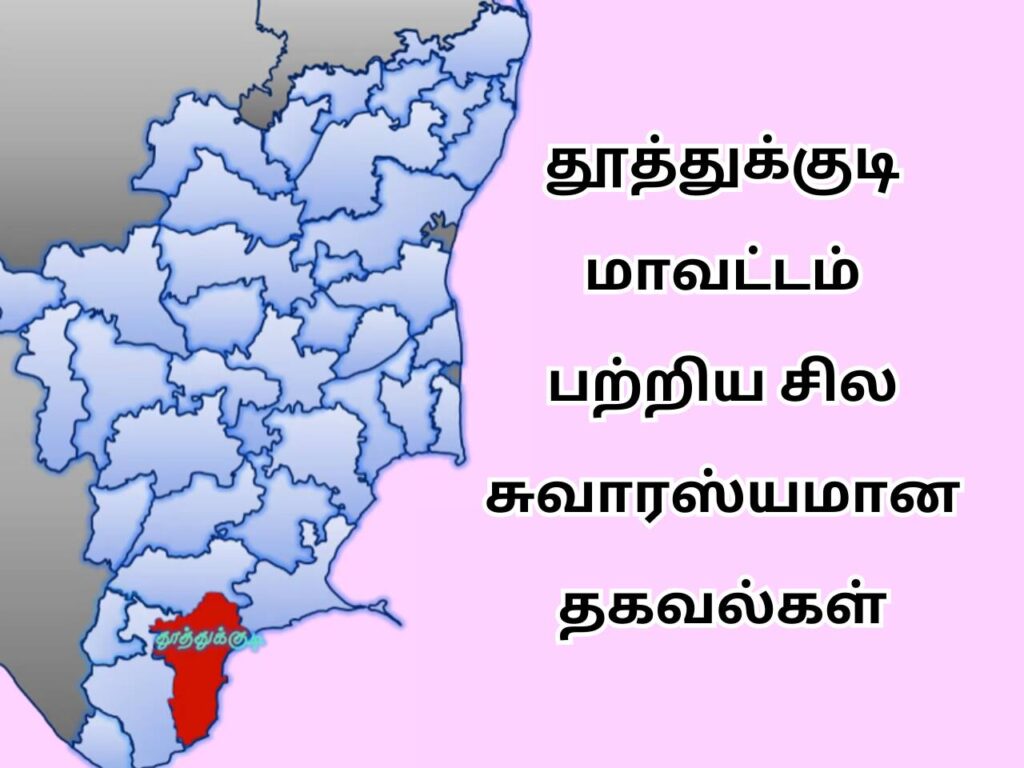 தூத்துக்குடி மாவட்டத்தின் வரலாறு | Thoothukudi District History In Tamil